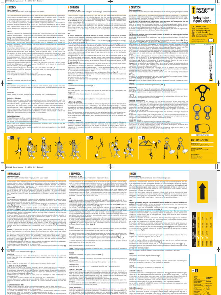 Belay SINGING Figure8 | PDF