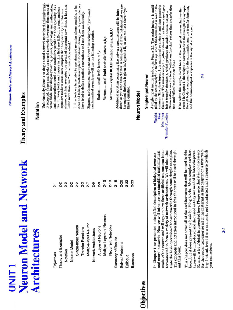 Unit 1 NN Part A | PDF