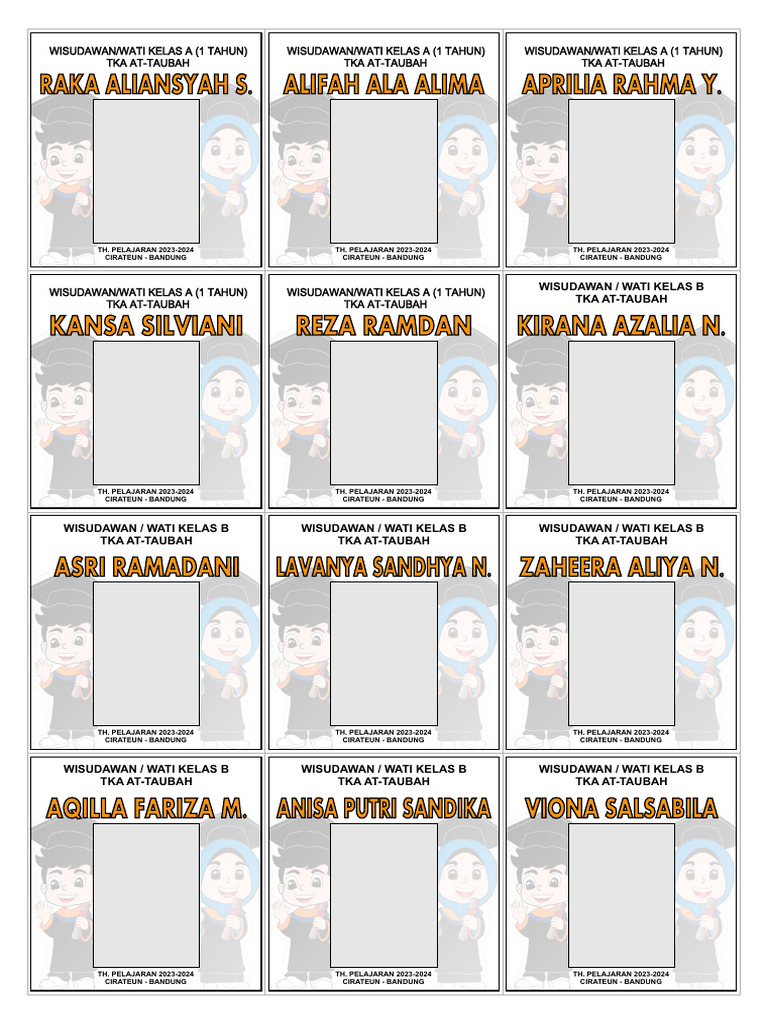 Label Piala at Taubah | PDF