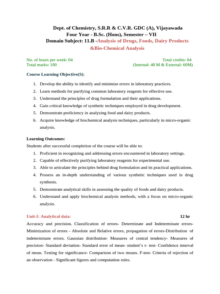 Analysis of Drugs, Foods and Milk Products | PDF | Distillation | Thin ...