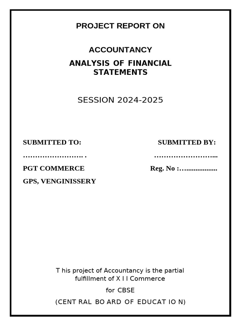 Accountancy | PDF