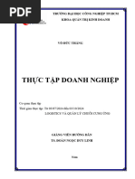 MẪU BÁO CÁO THỰC TẬP DOANH NGHIỆP | PDF