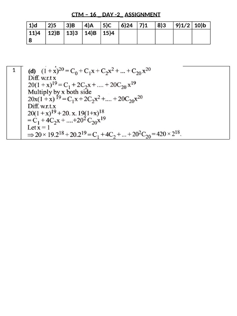 KEY & SOL DAY 2 | PDF