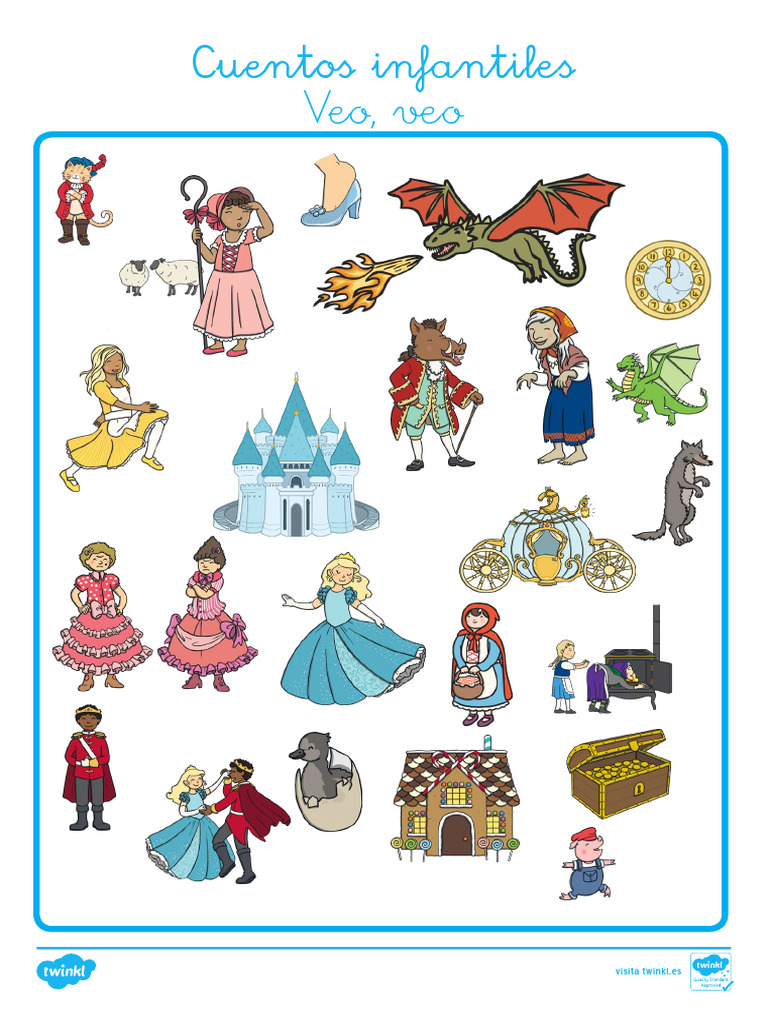 Veo Veo de Cuentos Infantiles | PDF