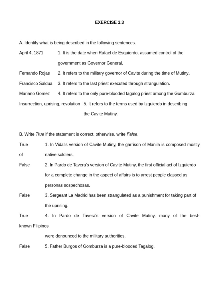 RPH Activity No.3.3 | PDF