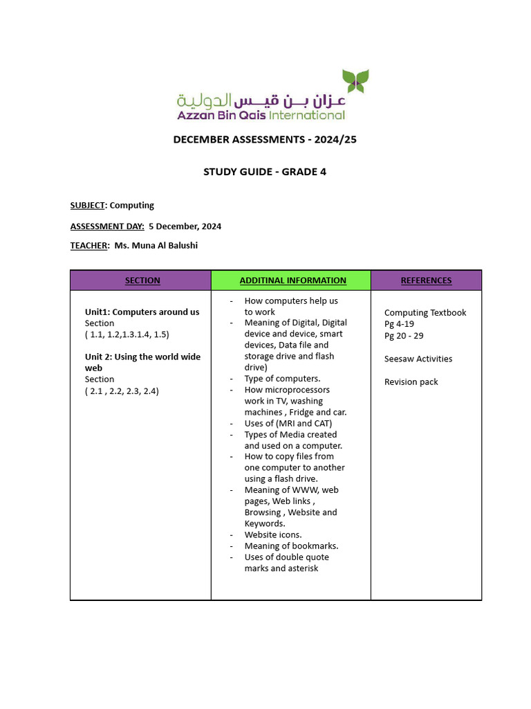 Grade 4 December 2024 Assessments Guide | PDF | Linguistics | Languages
