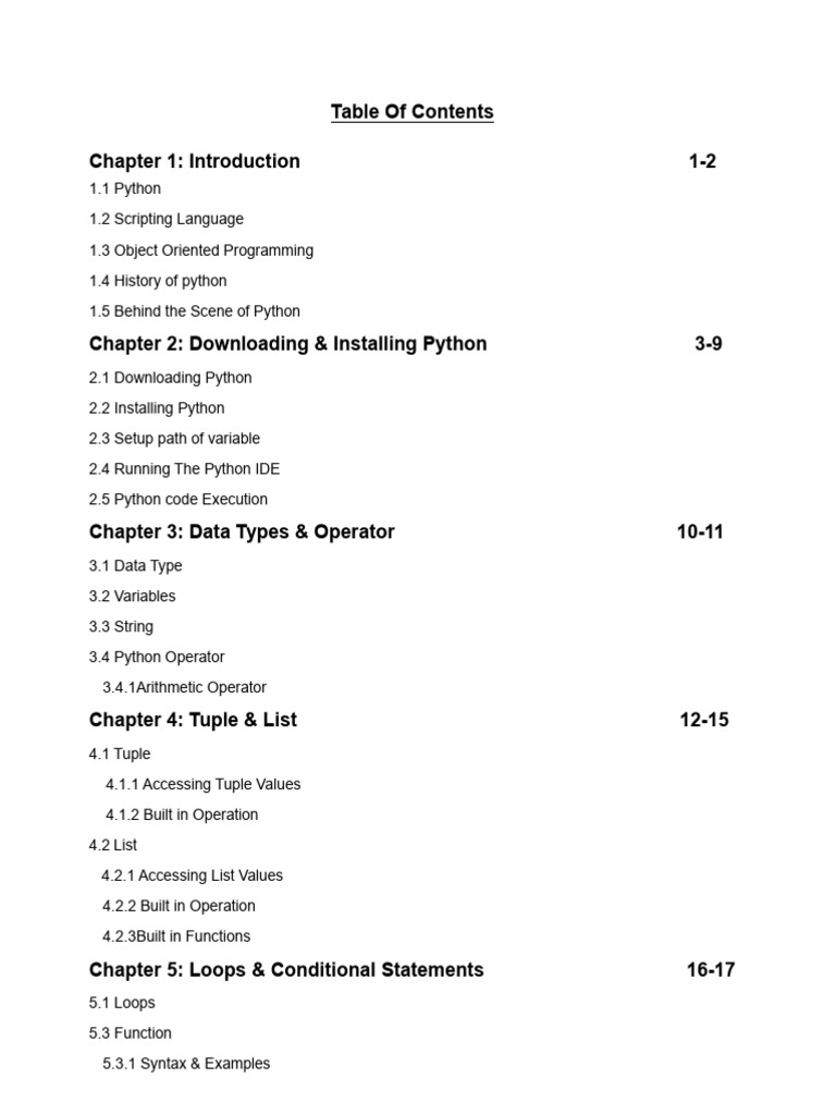 PYTHON REPOT final master_removed.pdf print final | PDF | Scripting Language | Python ...
