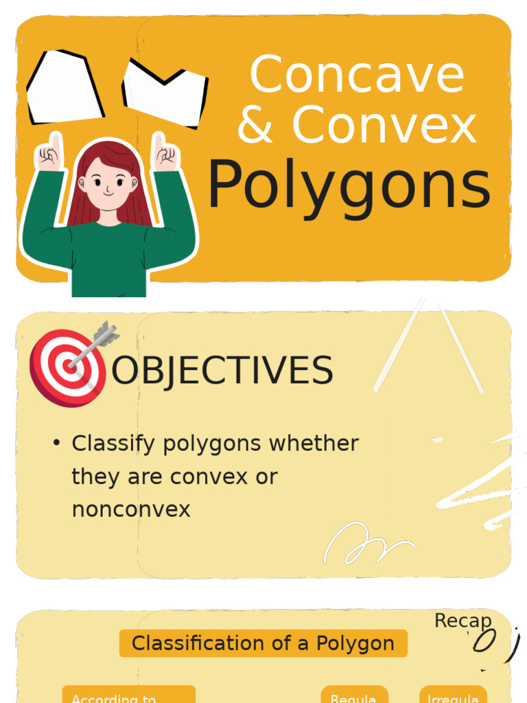4 Convex and Concave Polygons | PDF | Vertex (Geometry) | Polygon