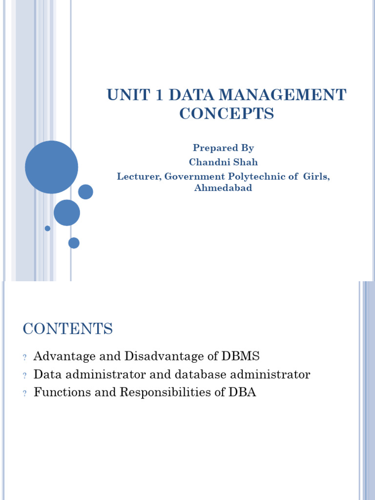 UNIT 1 Lecture 3.Pptx | PDF | Databases | Database Schema UNIT 1 Lecture 3.Pptx | PDF | Databases | Database Schema
