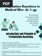 Precipitation Test Principles & Types | PDF | Antibody | Immunology