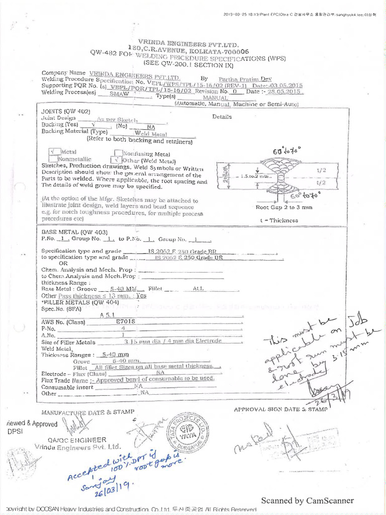 VEPL-WPS-TPL-15-16-02_Rev.1 | PDF