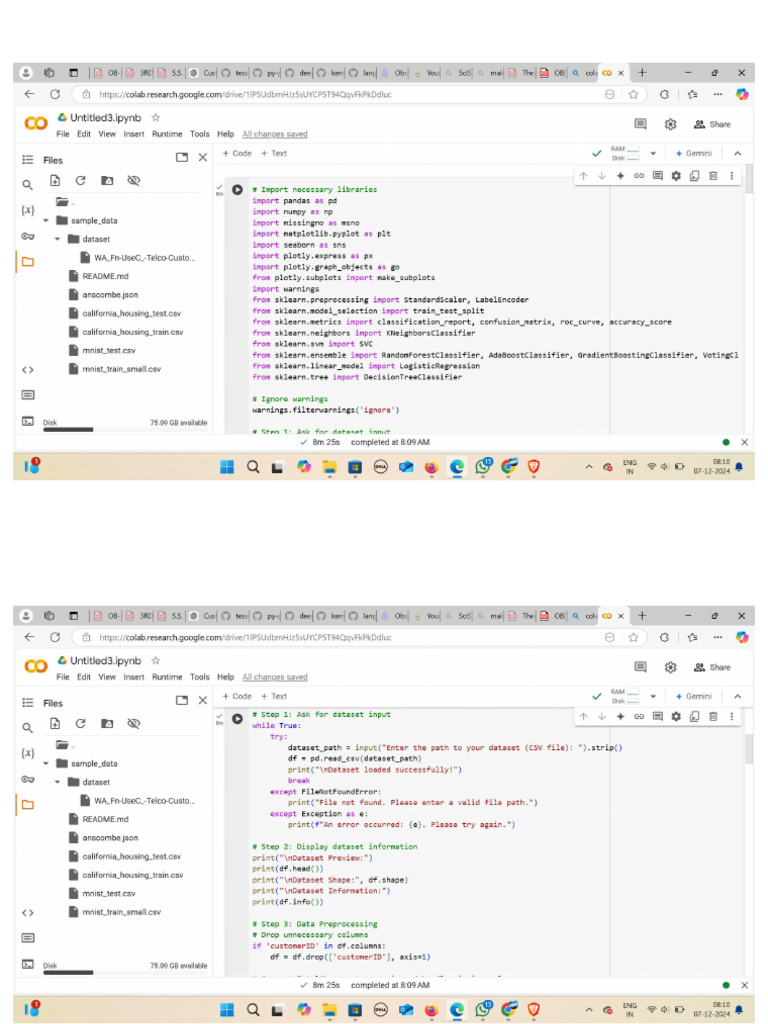 capstone code and output | PDF