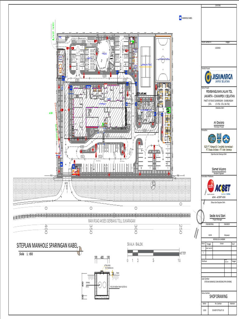 siteplan manhole | PDF