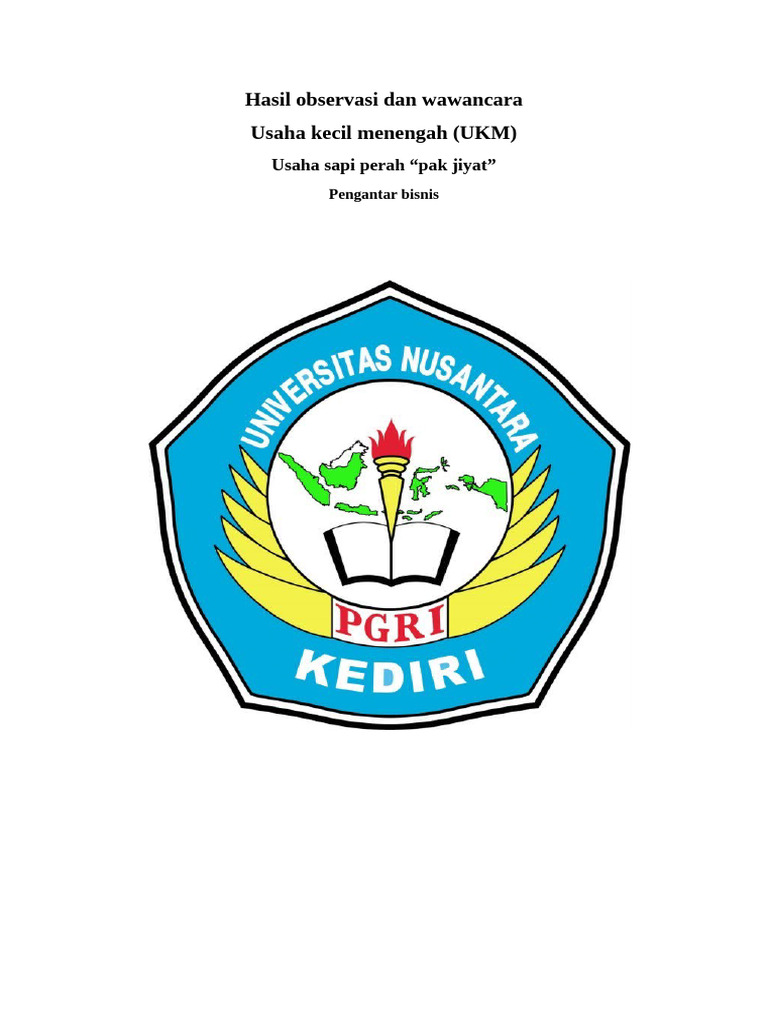 pengantar bisnis UTS | PDF