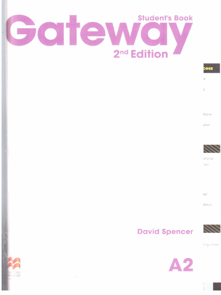 (Thaytro - Net) Macmillan Gateway A2 Student Book 2nd Edition | PDF