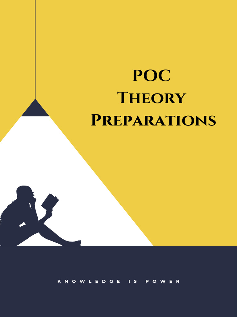 POC Theory Preprations | PDF