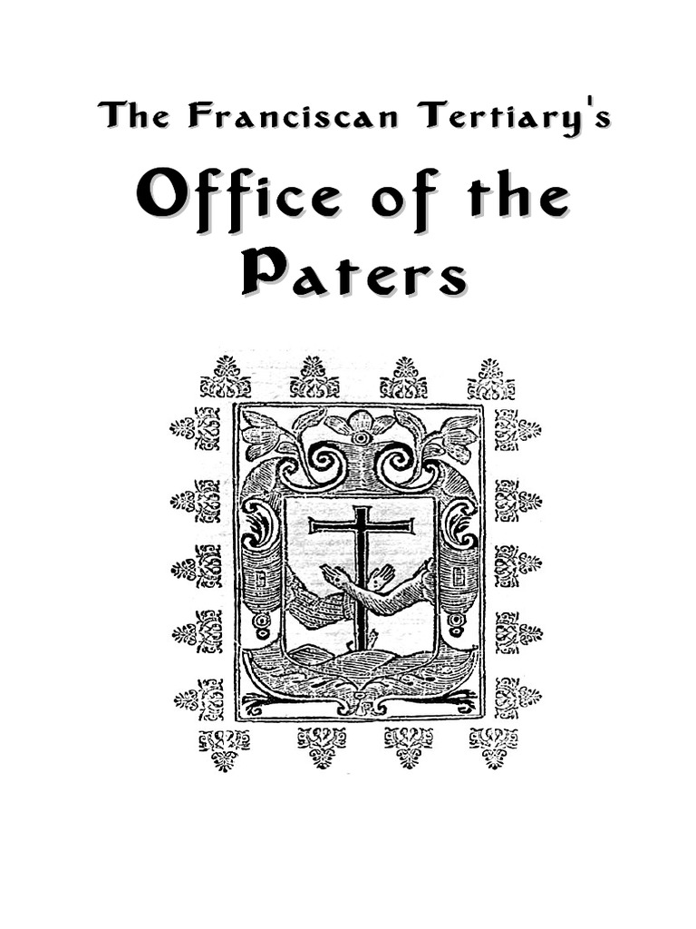 Tosf Office of Paters | PDF | Glory (Religion) | Lord's Prayer