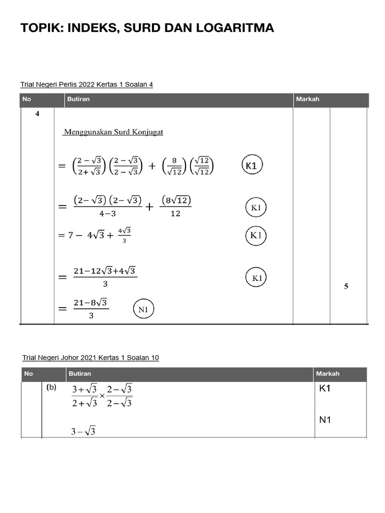Addmath_Skema Module Skor a+ | PDF