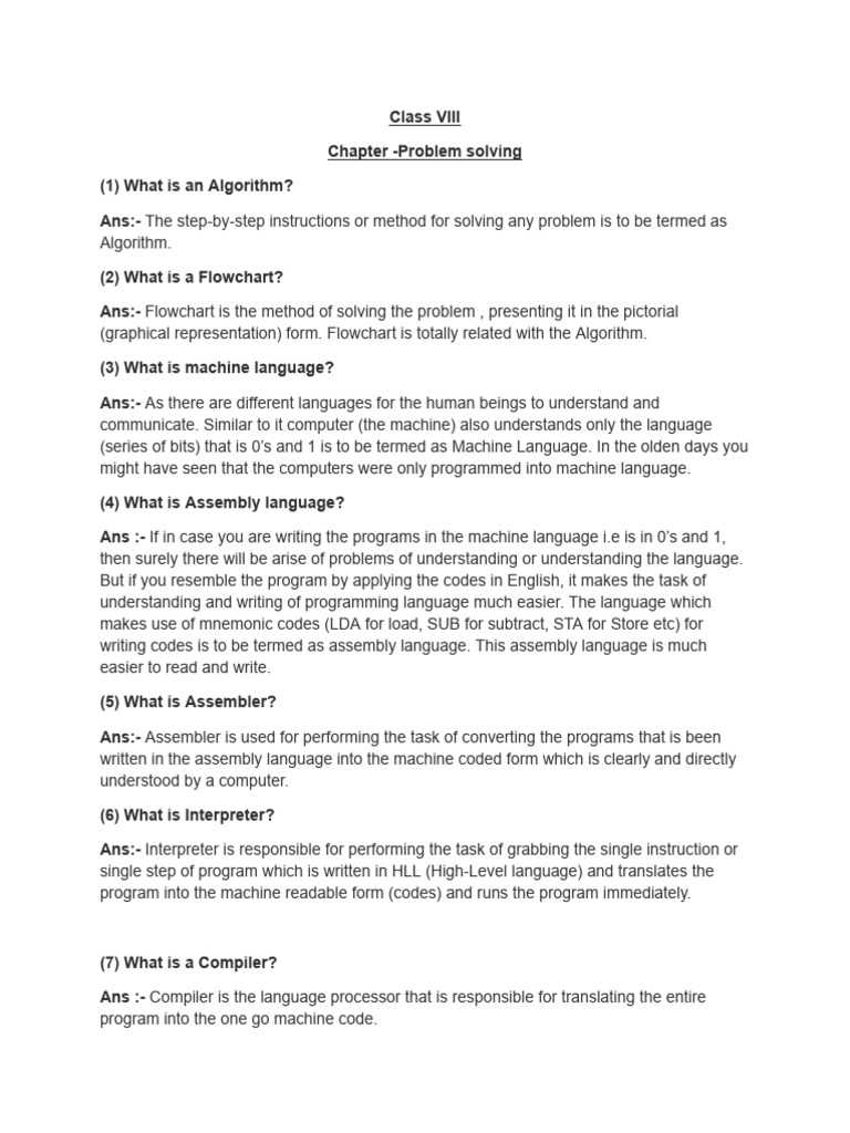 Class VIII Problem Scoping | PDF | Crimes | Crime & Violence