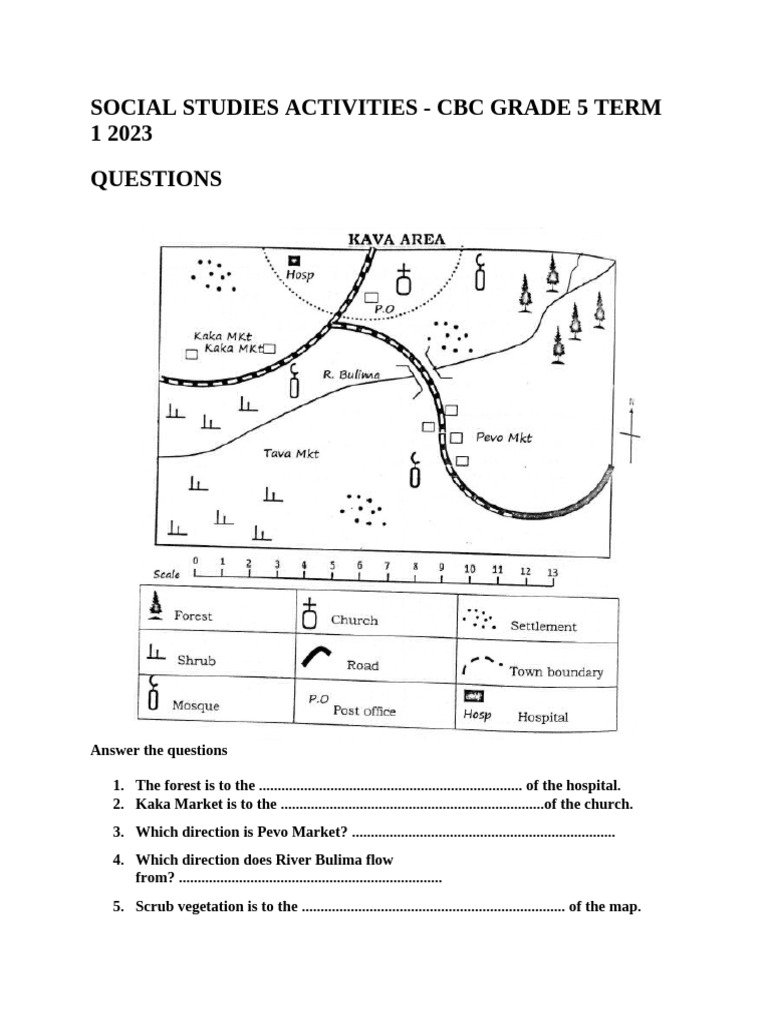 Grade 5 Social Studies Activities 2023 | PDF | Human Appearance ...