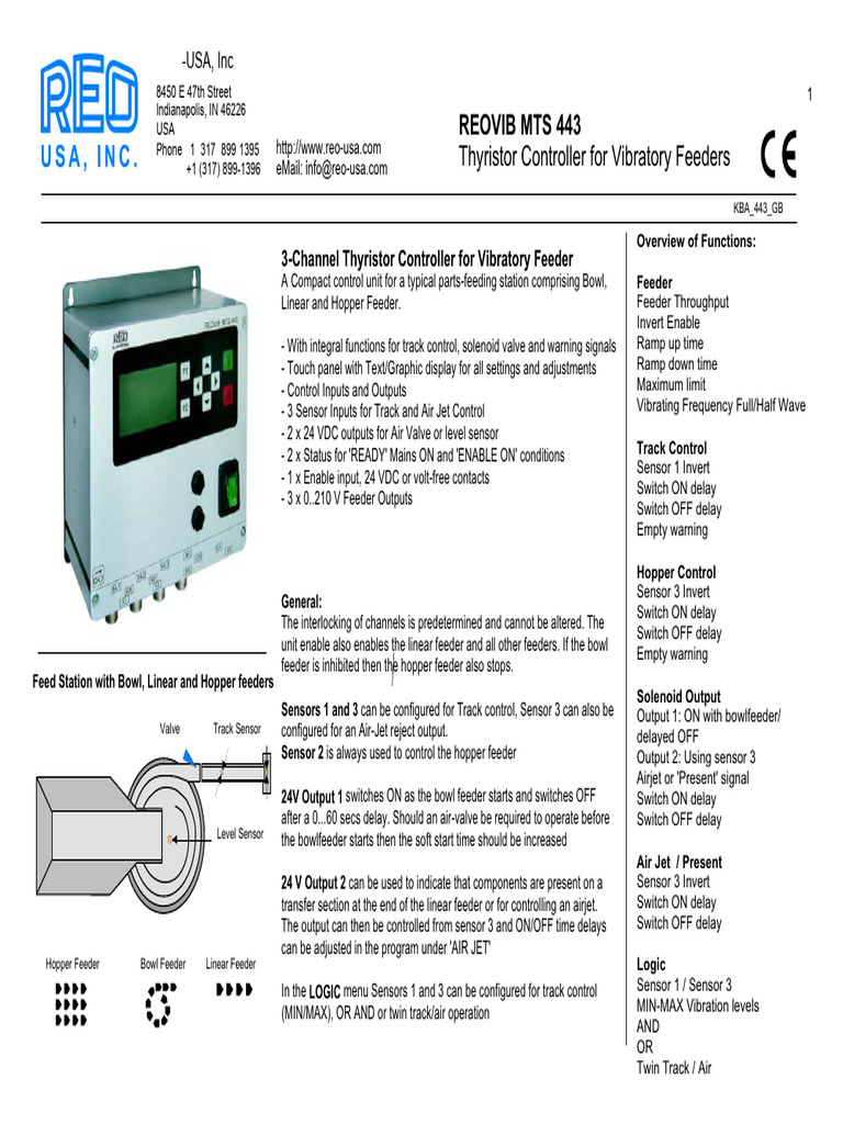 REOVIB-MTS-443-Manual | PDF
