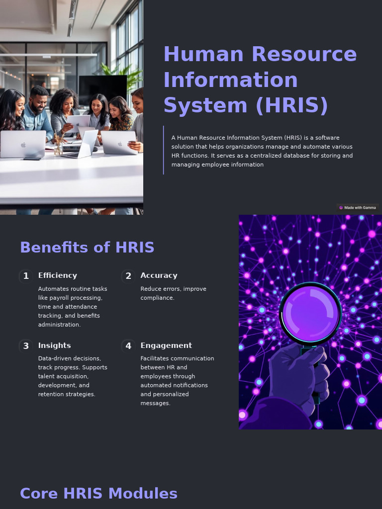 Human Resource Information System HRIS | PDF | Human Resources | Computing