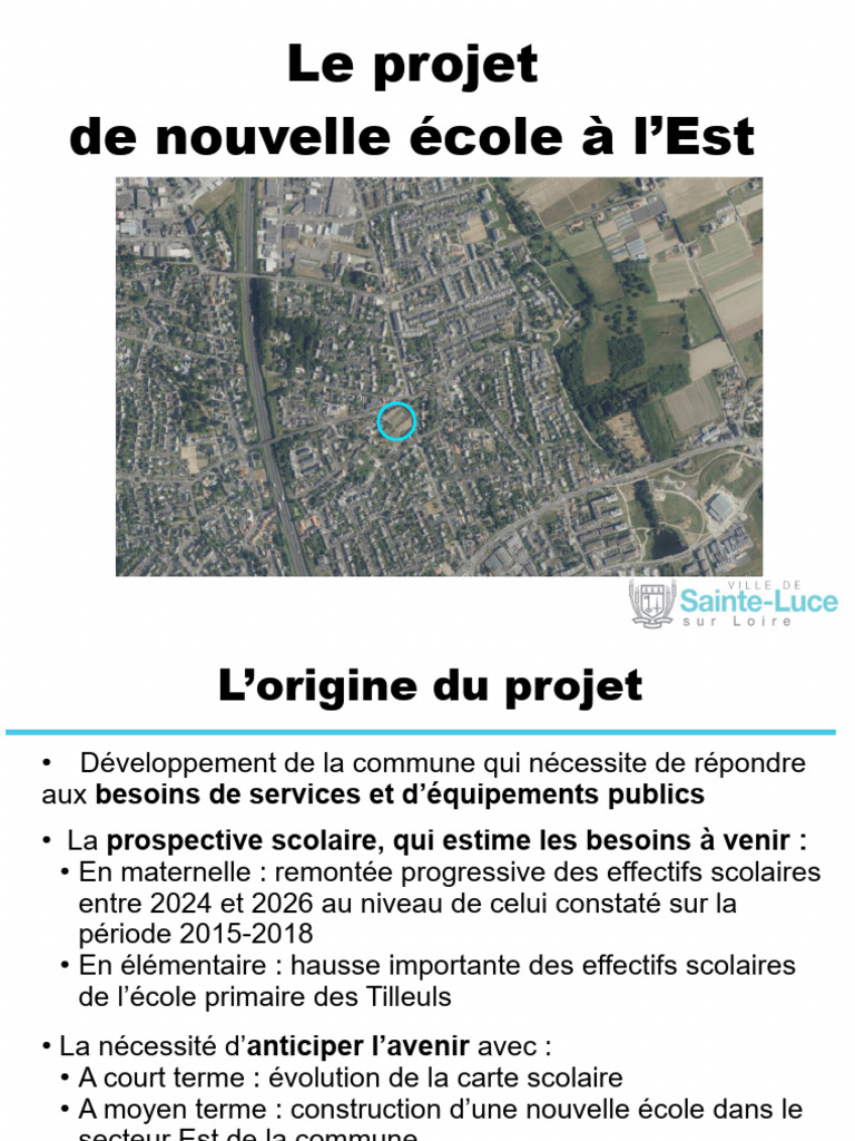 Nouvelle école à l'Est : projet et objectifs | PDF