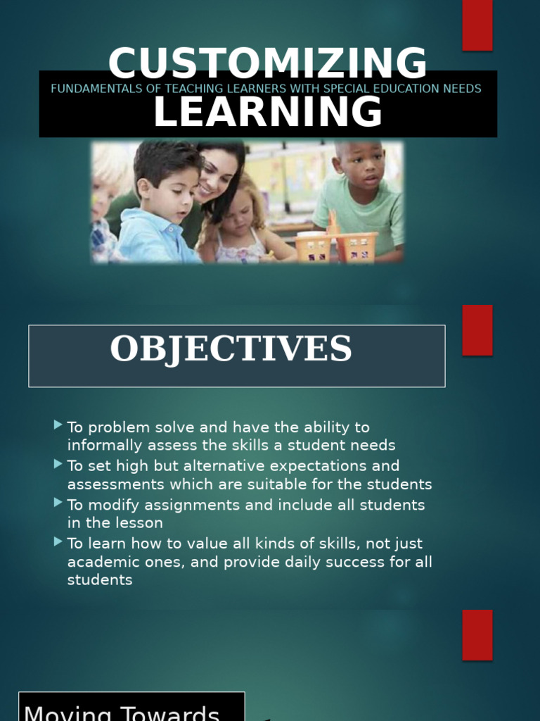 Customizing Learning - Report Educ 104 | PDF