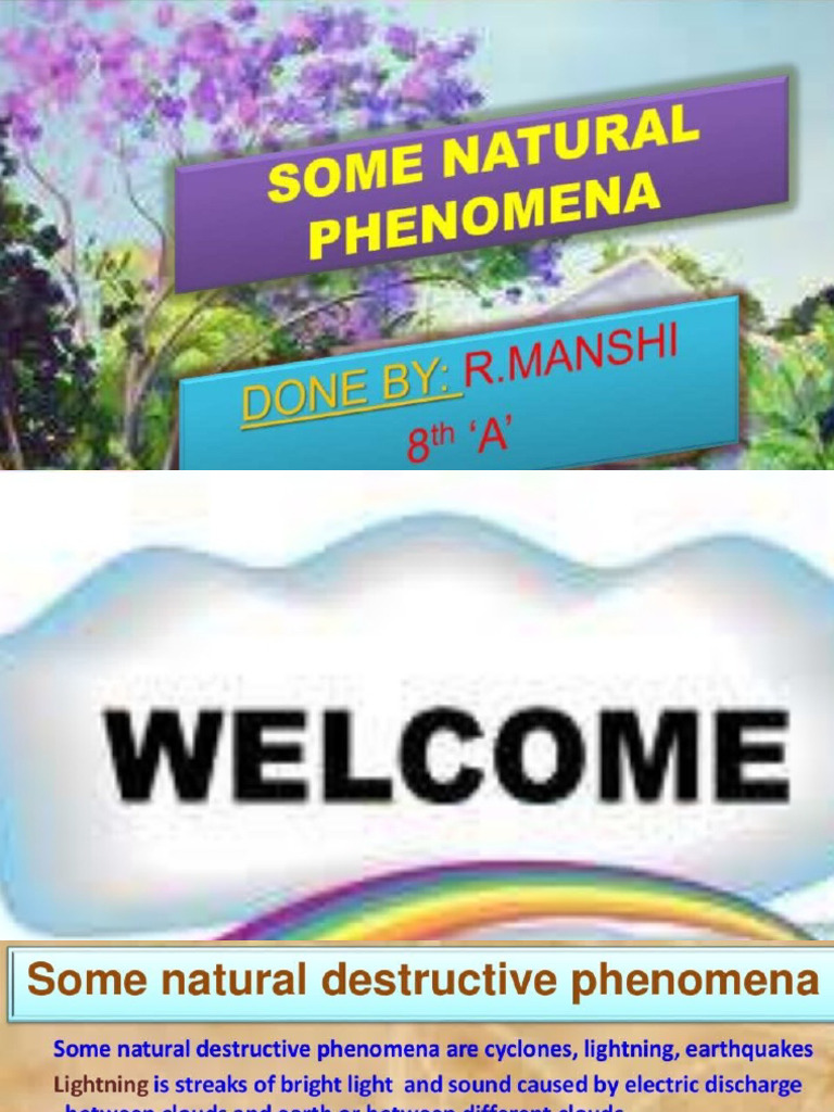 Some Natural Phenomena | PDF