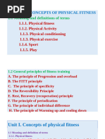 Physical Fitness Concepts for Freshmen | PDF | Physical Fitness ...