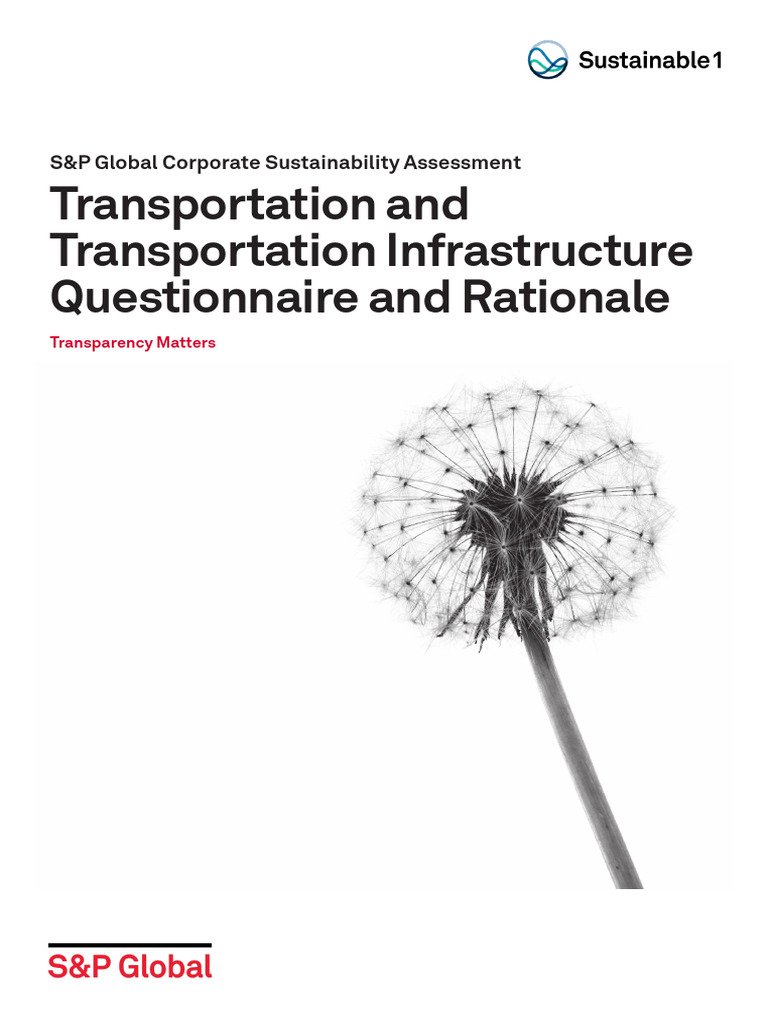 Csa 2021 Transportation and Transportation Infrastructure Industry New ...
