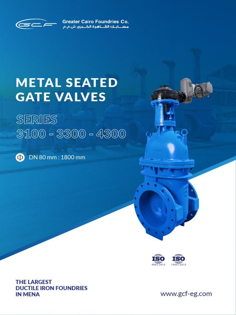 GCF Gate Valve | PDF | Valve | Pipe (Fluid Conveyance)