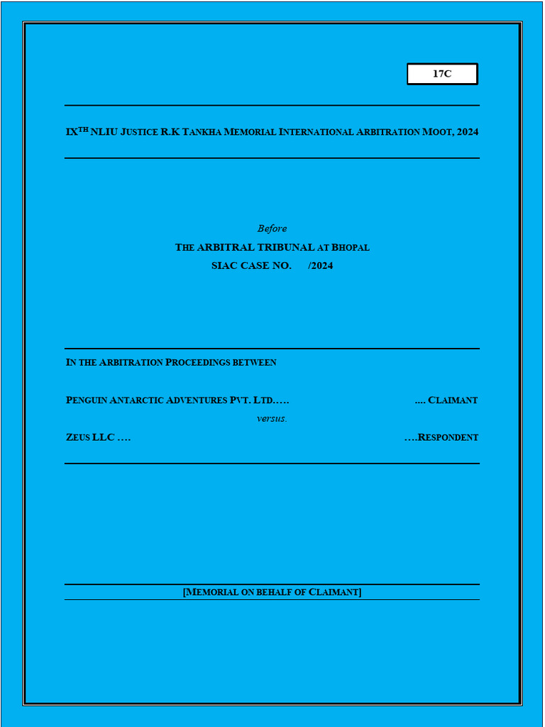 17C | PDF | Arbitration | Private Law