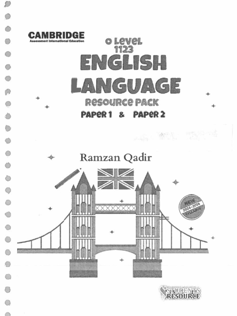 1123 Resource Book | PDF