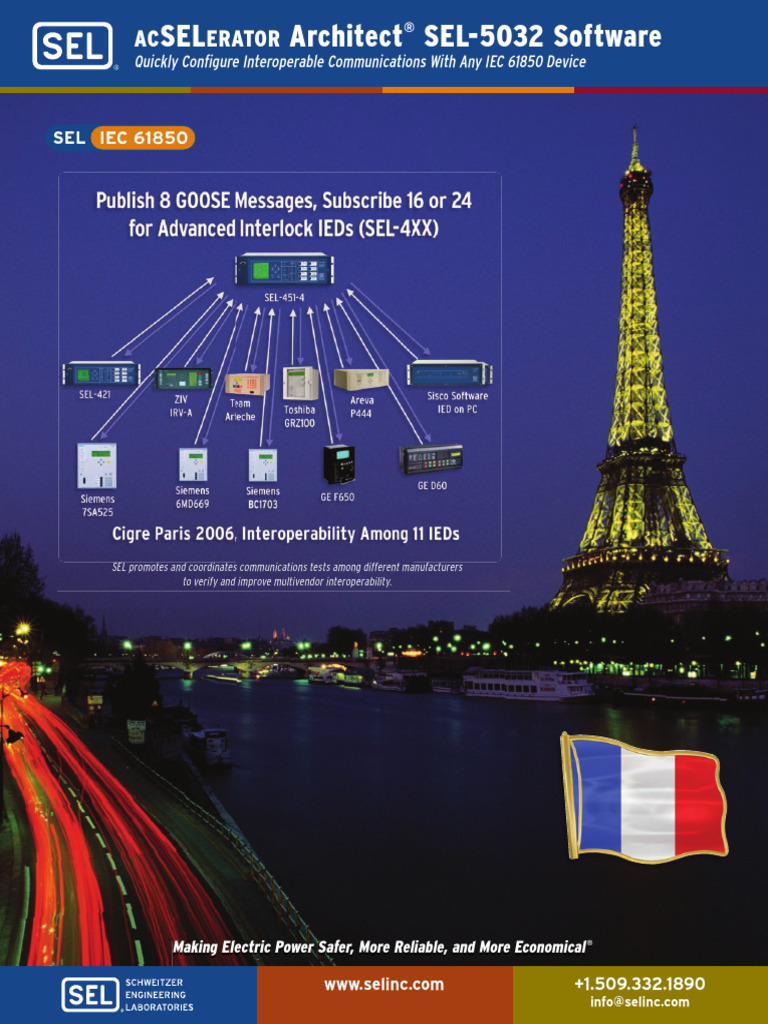 Sel Architech-iec61850 Jobbrief Paris | PDF | Interoperability | Software
