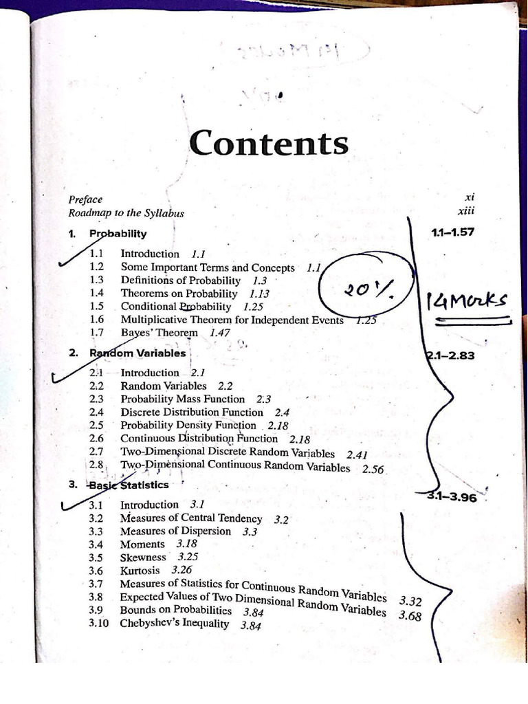 Chapter 2 Random Variable (APY Material) | PDF