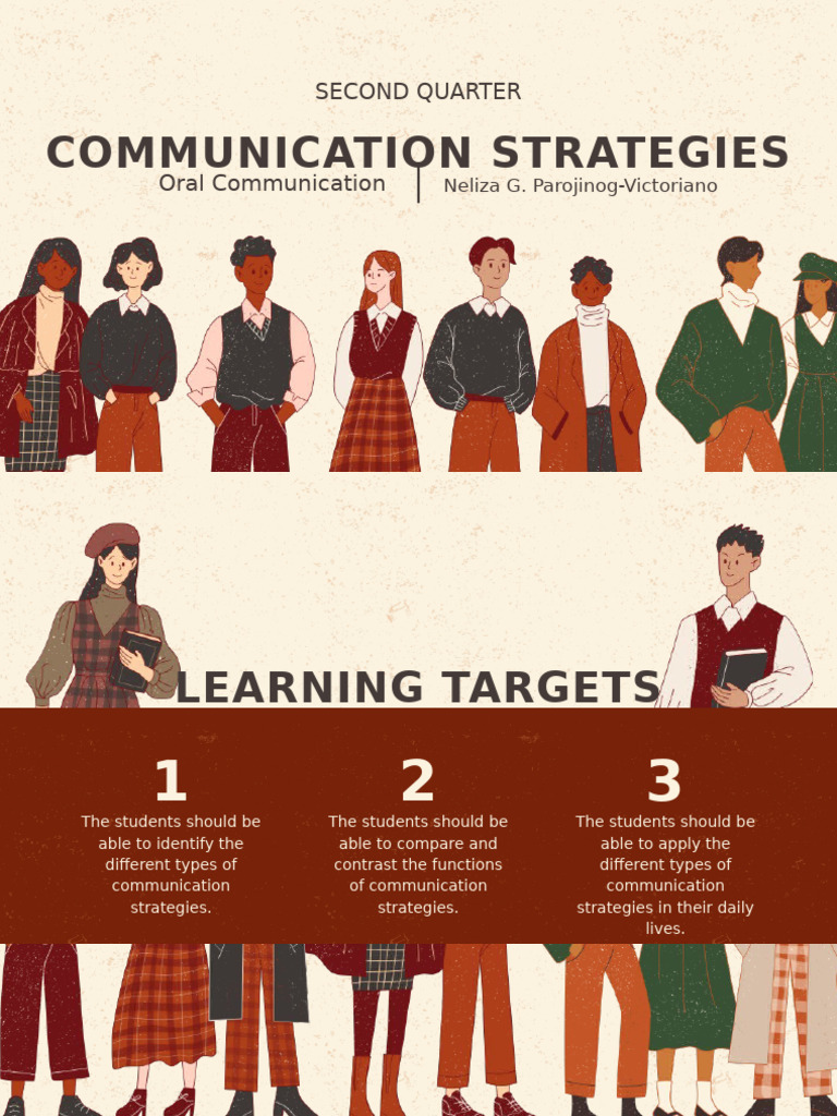 TYPES-OF-COMMUNICATIVE-STRATEGIES | PDF | Communication | Conversation