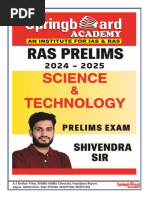 Rajasthan Geography Springboard Latest Updated 2024 @xitesh | PDF