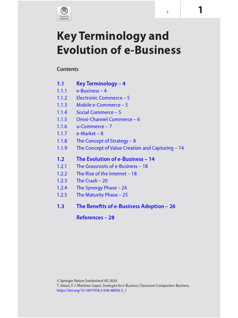 Chapter 1 | PDF | E Commerce | Electronic Business