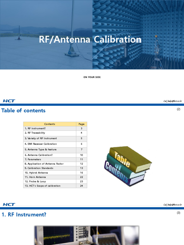 RF & Antenna Calibration_Indonesia | PDF | Antenna (Radio) | Hertz