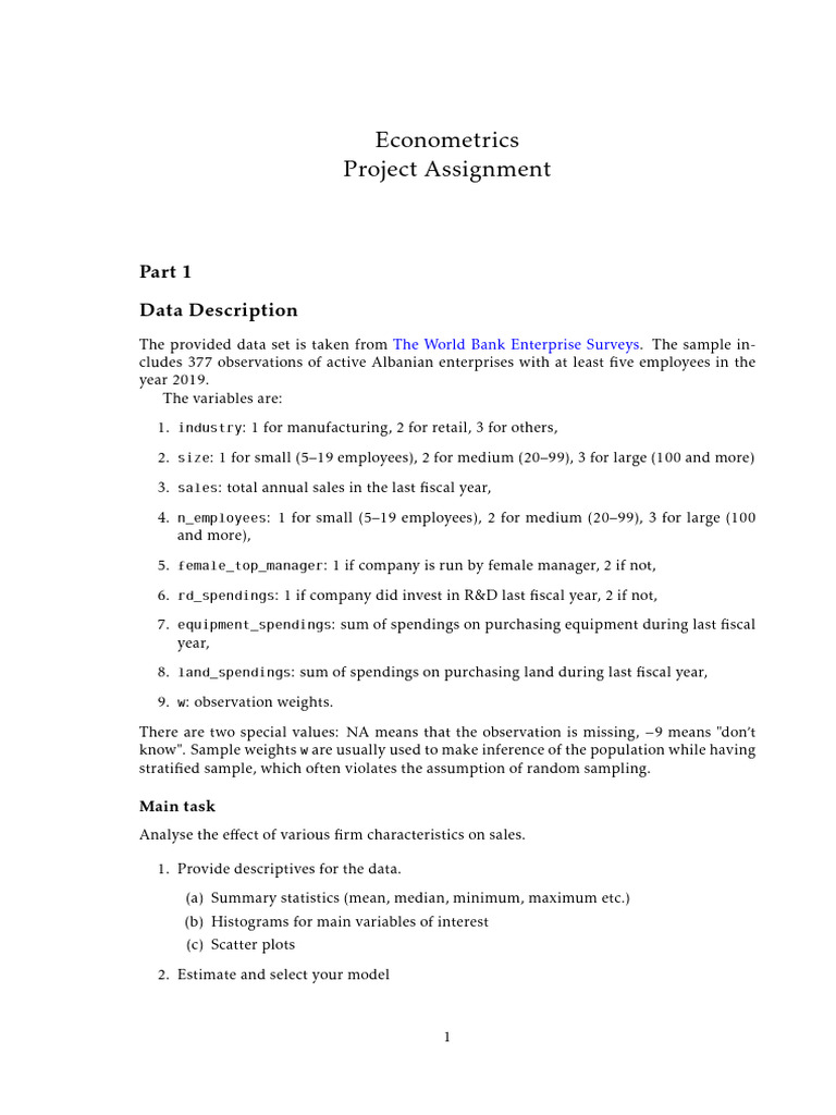 Assignments | PDF | Errors And Residuals | Linear Regression Assignments | PDF | Errors And Residuals | Linear Regression