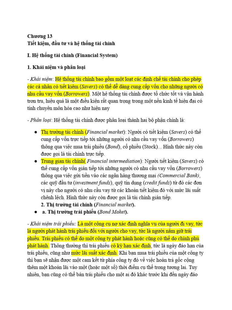 KTVM chương 13 | PDF