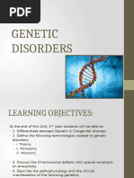 Genetic Disorder | PDF | Genetic Disorder | Dominance (Genetics)