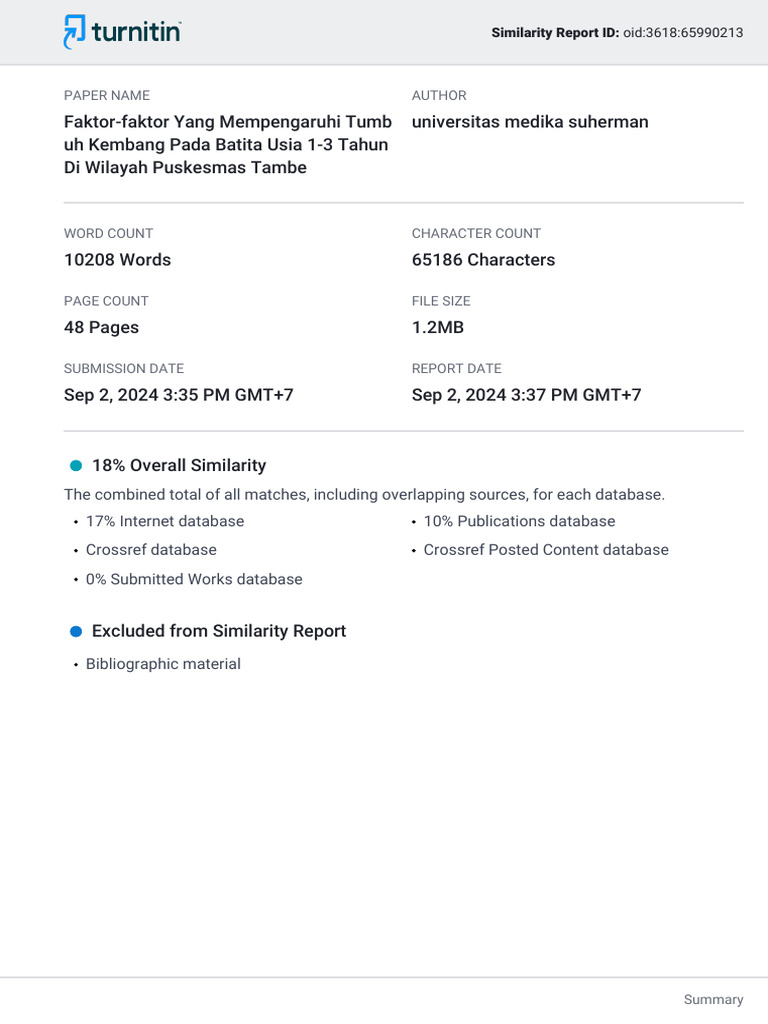 Hasil Turnitin | PDF