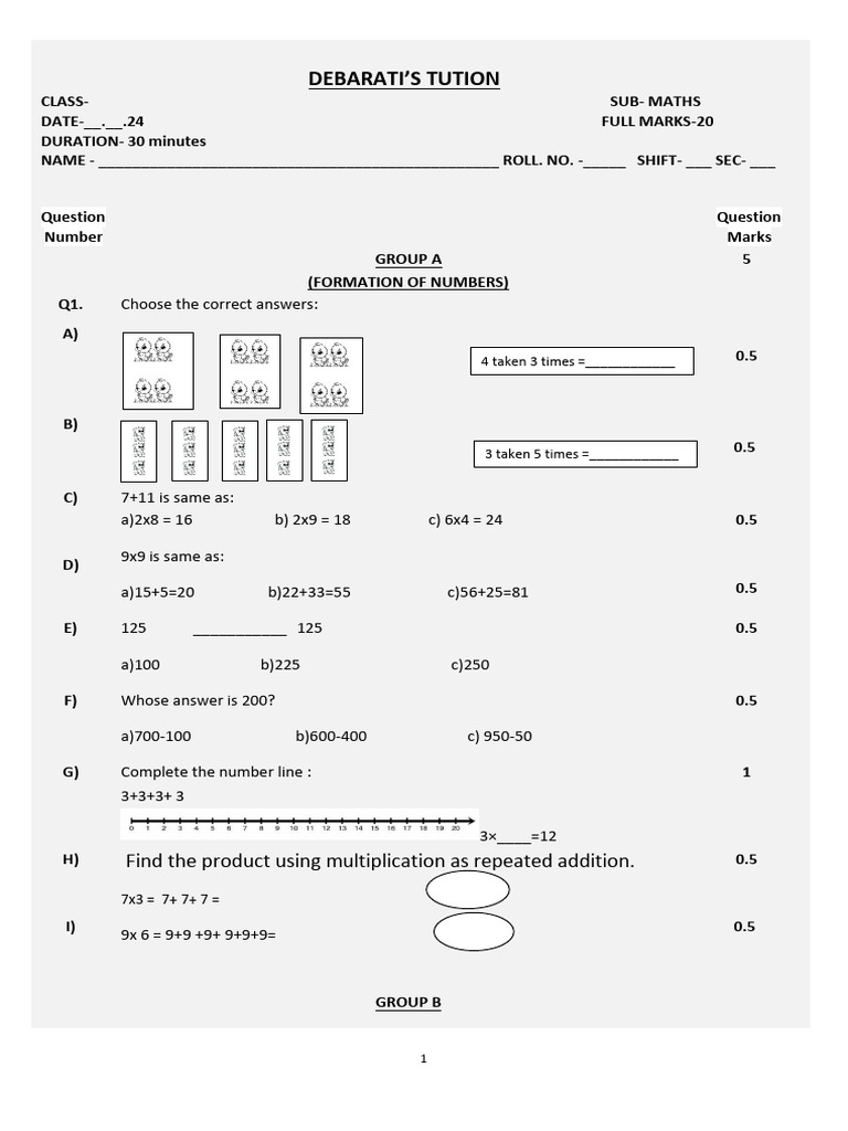 QP MATHS 2 | PDF | Mathematics