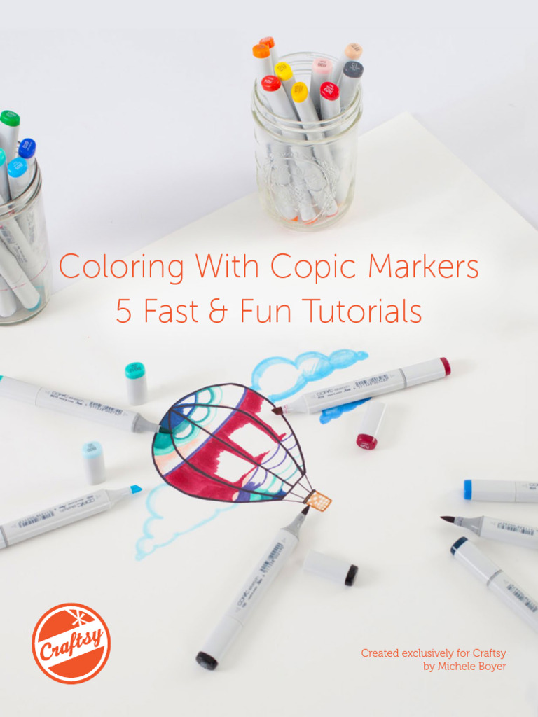 Copic Markers: A Coloring Guide | PDF | Ink | Color