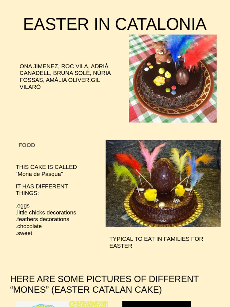 Easter Traditions in Catalonia | PDF