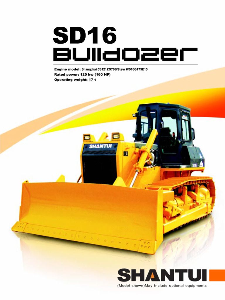 Shantui SD16 Bulldozer 17t | PDF