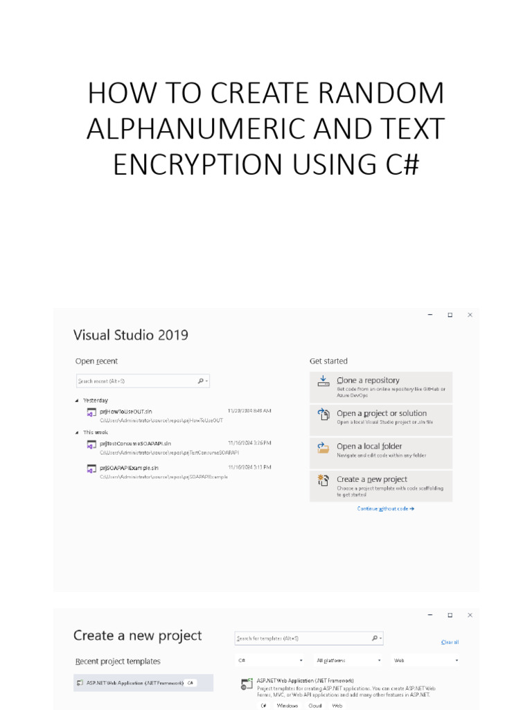 How To Create Code Encryption | PDF