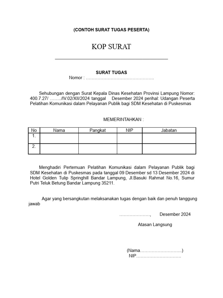 Format SPT | PDF